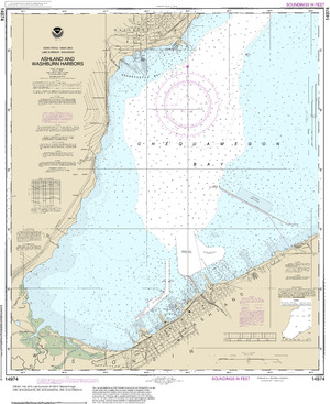 Lake Superior Depth Map