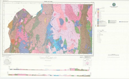 Ethiopia Thematic: Geological Map of Asosa-Kurmuk - $20.00 : Charts and ...
