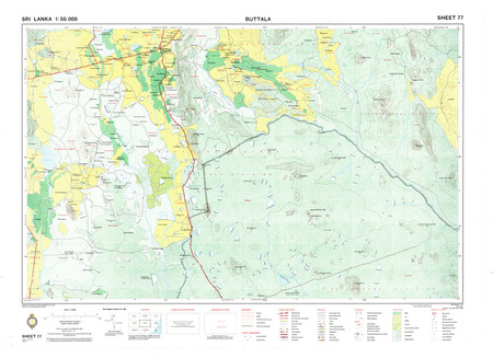 Sri Lanka #77: Buttala - $20.00 : Charts and Maps, ONC and TPC Charts ...